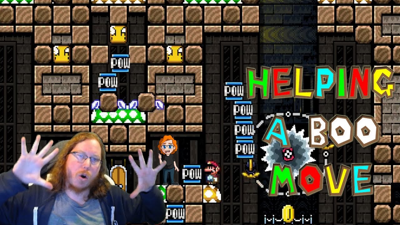 Super Mario Maker: Helping A Boo Move - YouTube