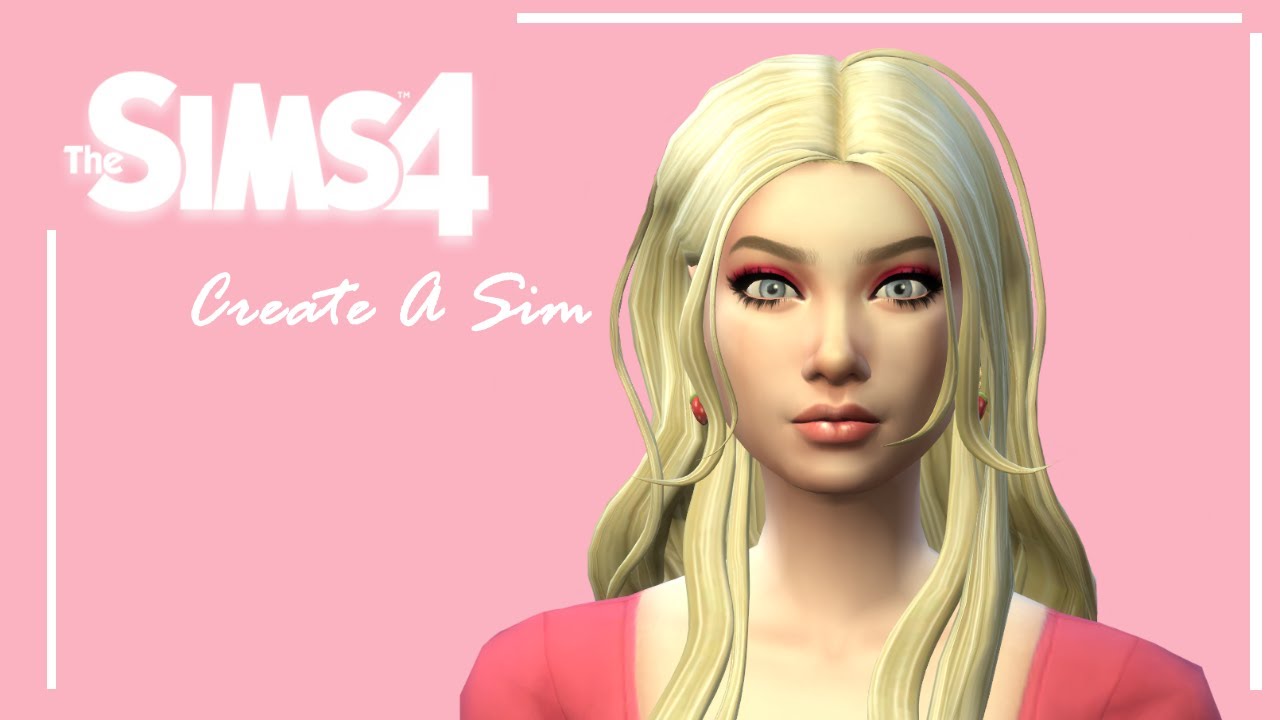 The Sims 4 CAS | ♡ | Rose // Valentine's Day - YouTube