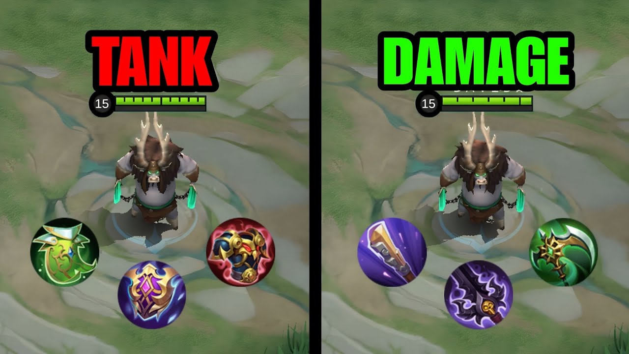 tank vs damage build thamuz - YouTube