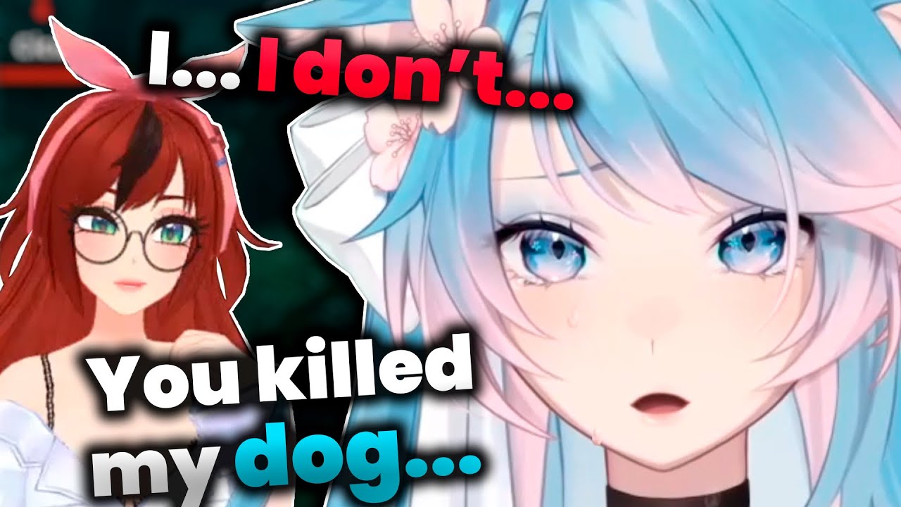 Silvervale gets sad when her friend accidentally kills her dog [Vshojo ...