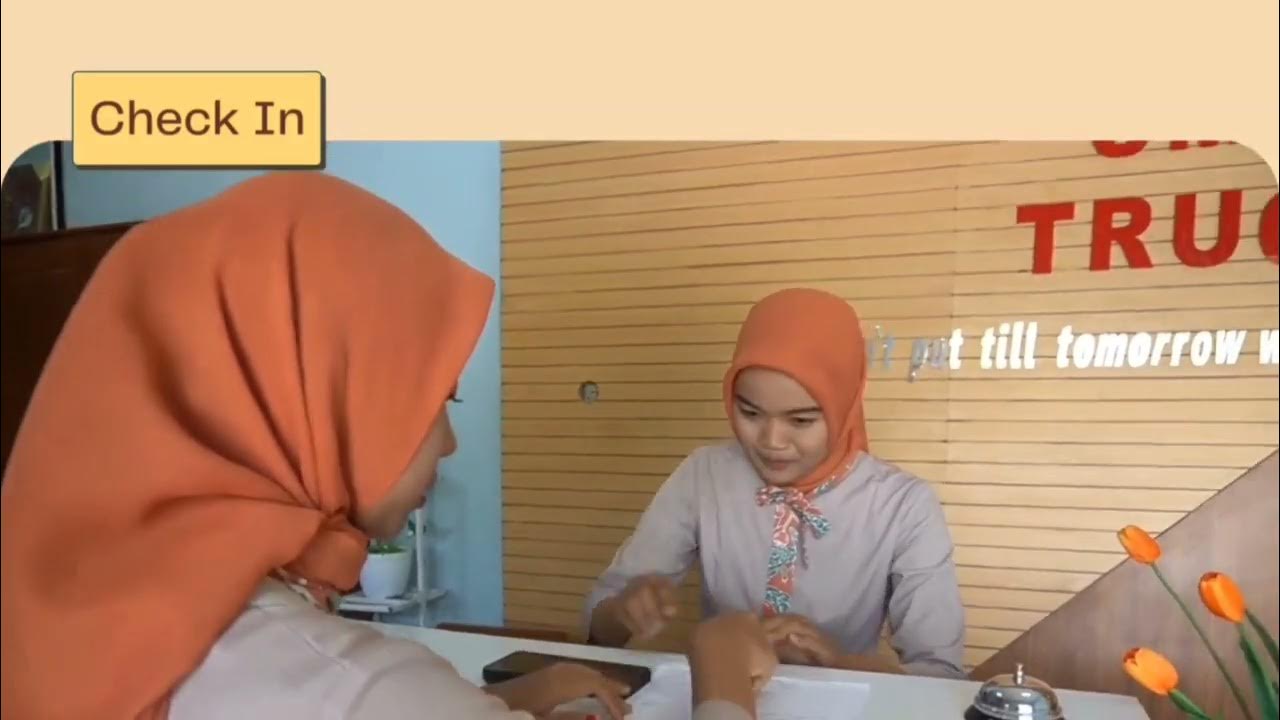 Video Pembelajaran Perhotelan - Handling Guest Check In & Check Out - YouTube
