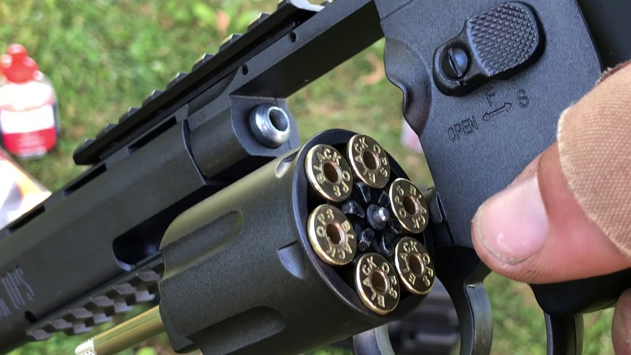Review and test- 357 Black opps- BB gun - YouTube