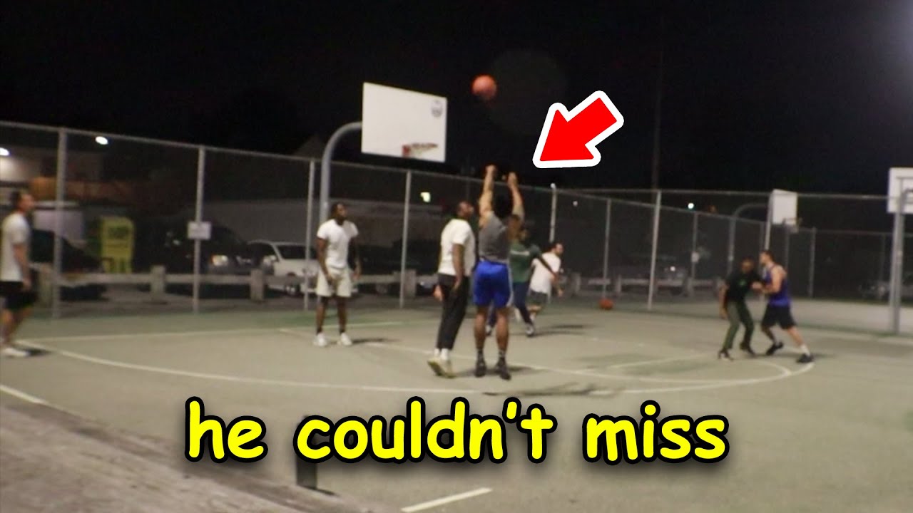 Playing Basketball in the HOOD ! - YouTube