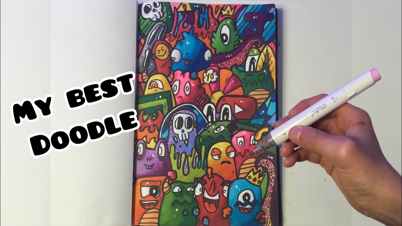 My best doodle ever! - YouTube