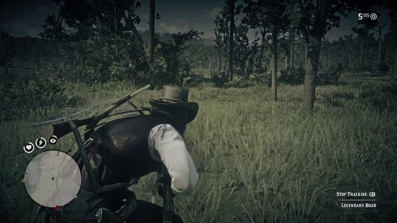 Red Dead Redemption 2 Legendary Boar hunt - YouTube