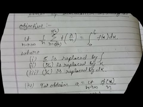 limit of summation as integral jee limit questions 1st video of jee ...