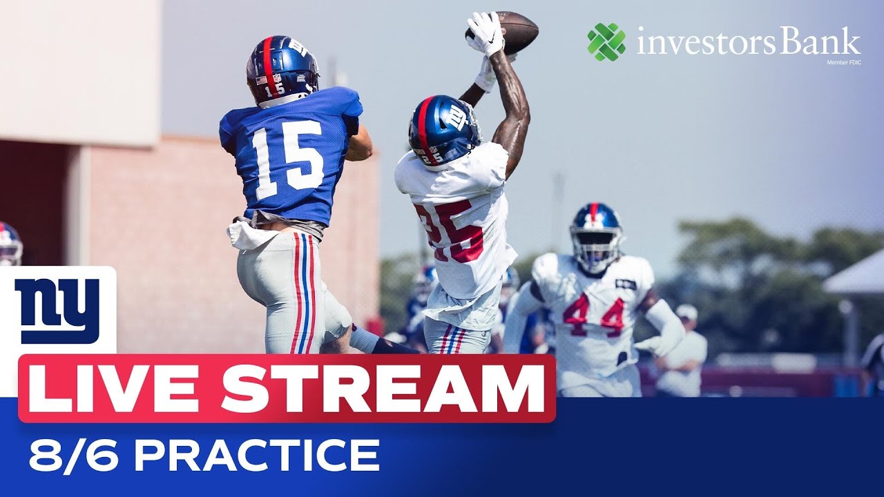 INSIDE LOOK at Giants Training Camp Practice Highlights & Analysis ...