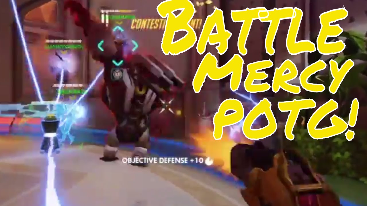 Battle Mercy Gets Play Of The Game?! - YouTube
