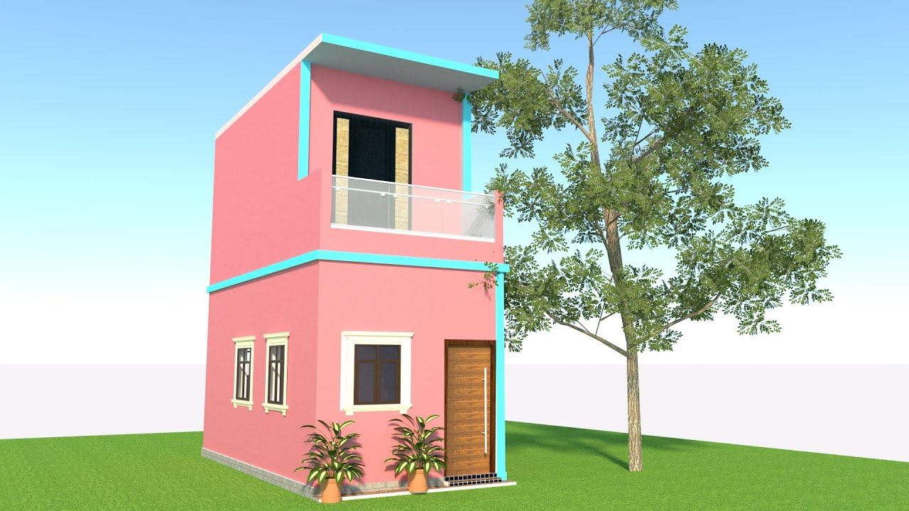 10X20 | 10*20 House Plan || 10x20 House Plan 3D || 200 Sqft House plan ...