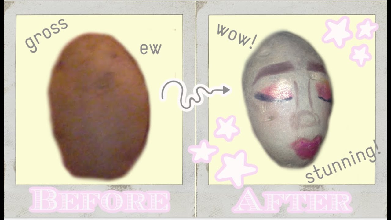 Making a potato glow up - YouTube