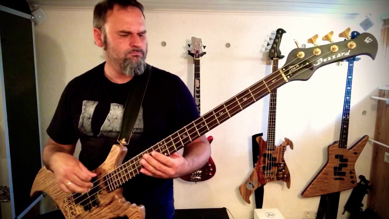 Warwick Buzzard NT - Bass guitar solo with Darkglass B3K overdrive ...