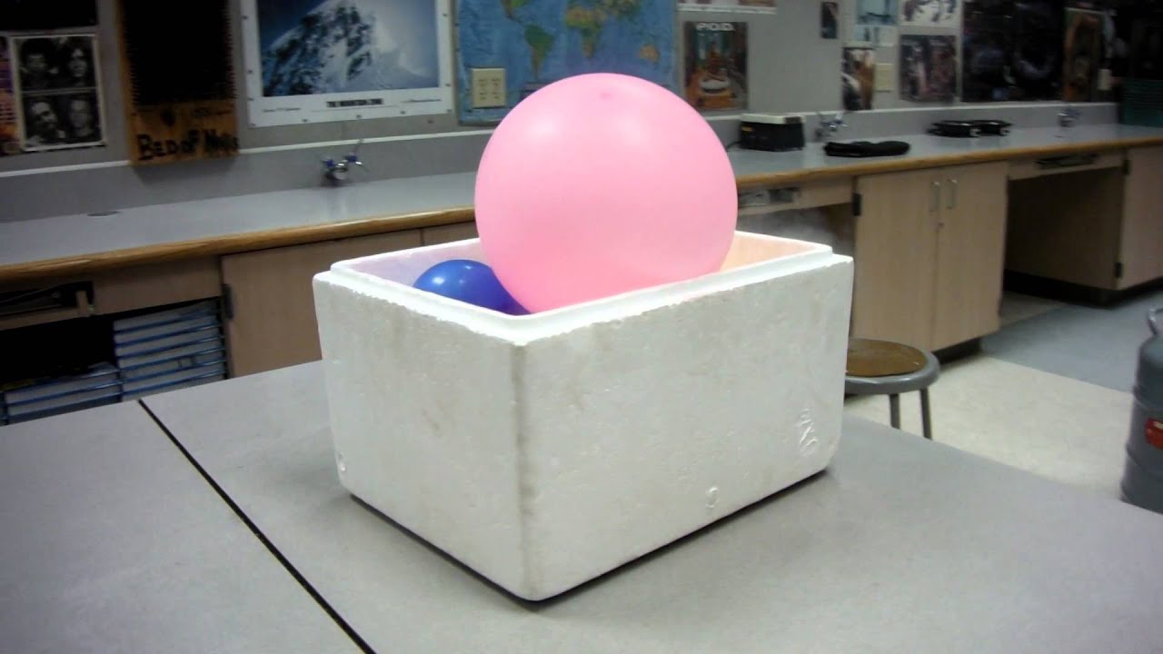 Larger Balloons Expanding - YouTube