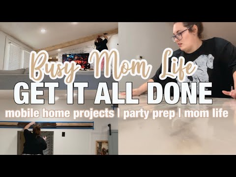 *NEW*BUSY MOM LIFE IN THE DOUBLE WIDE | get it all done with me ...