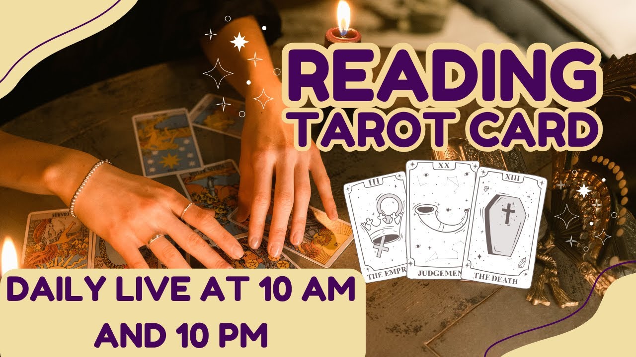free tarot reading and chill #tarot #live #livetarot - YouTube