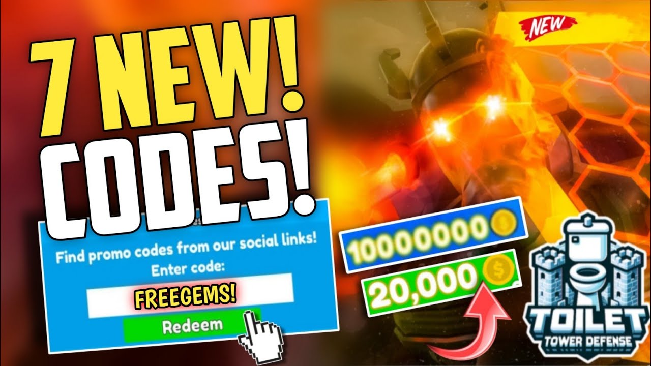 *EP 72 PART 2* ALL WORKING CODES FOR TOILET TOWER DEFENSE IN 2024 ...