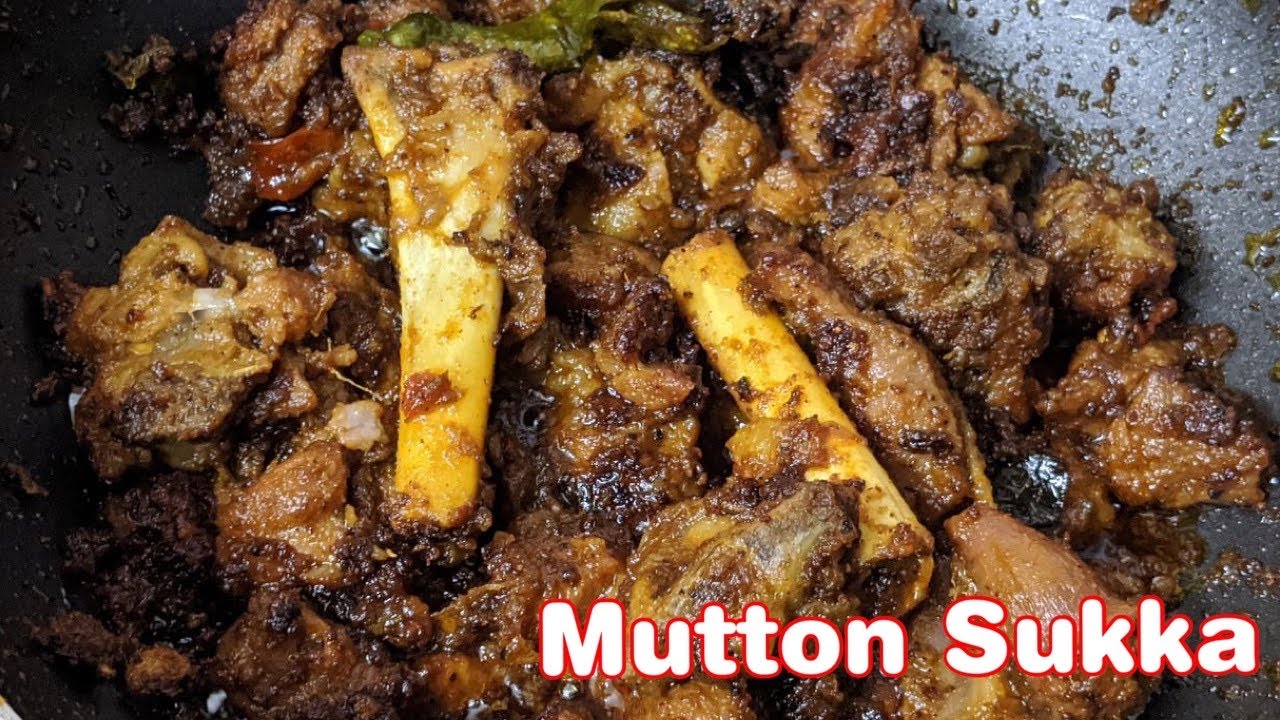 Mutton Sukka | Mutton Dry Fry | Mutton Sukka Varuval - YouTube
