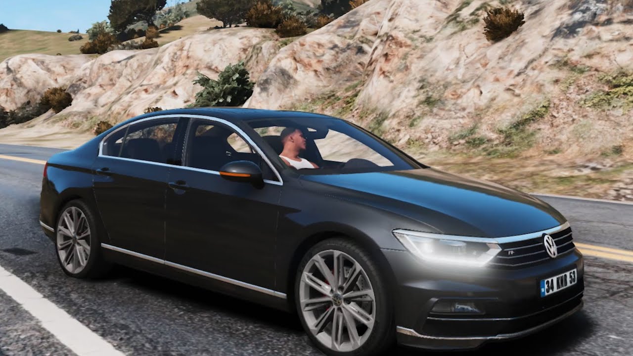 2016 Volkswagen Passat R Line Sedan B8 || GTA V Download free ...