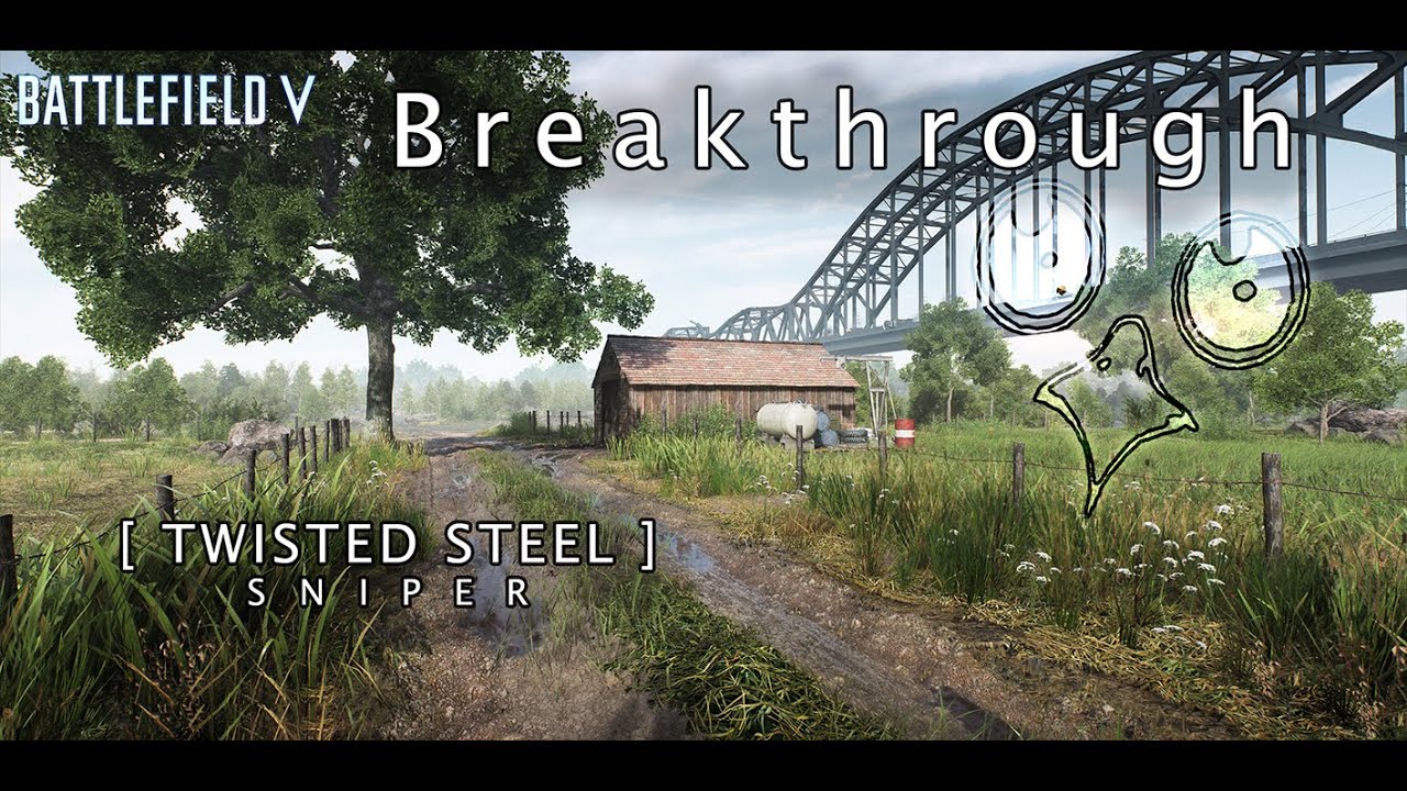 BF5 BREAKTHROUGH [ TWISTED STEEL Sniper Gameplay ] - YouTube