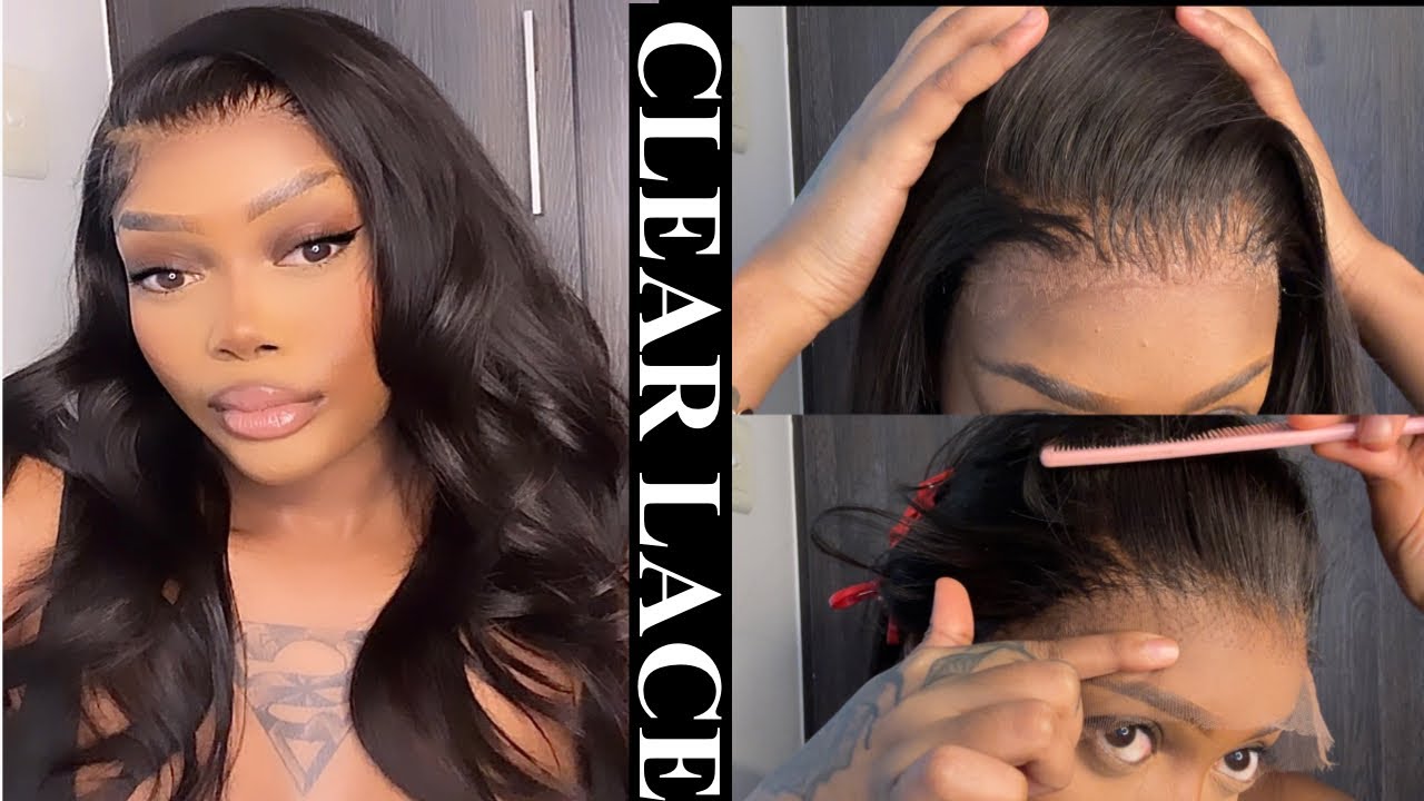 🔥*MUST WATCH* THE MOST NATURAL SILKY STRAIGHT WIG|CLEAR LACE & CLEAN ...