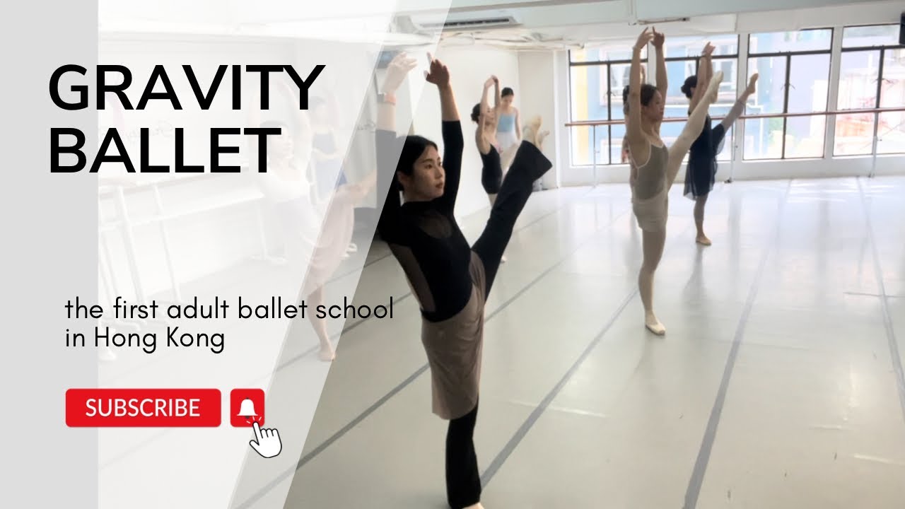 Hong Kong Adult Ballet School Inter2 training. - YouTube