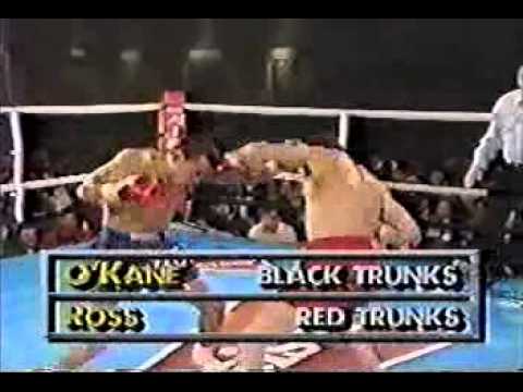 Ricky O'Kane vs Vince Ross Kickboxing Title Fight in Las Vegas - YouTube