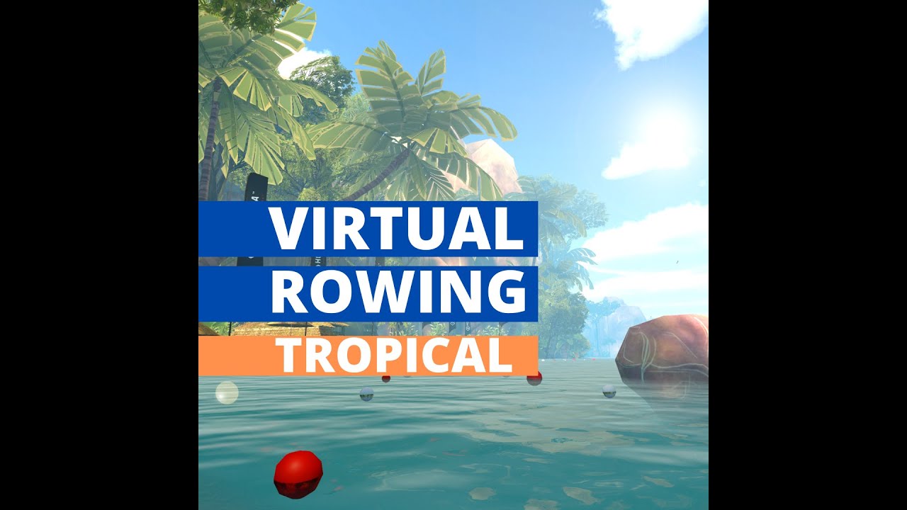 HOLOFIT Virtual Rowing: Exploring Tropical [VR Fitness Gameplay] - YouTube