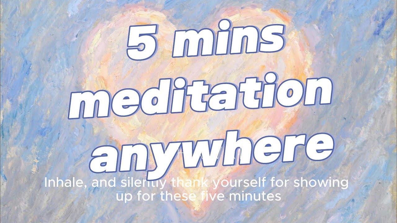 5 Minute Reset: A Meditation You Can Do Anywhere - YouTube
