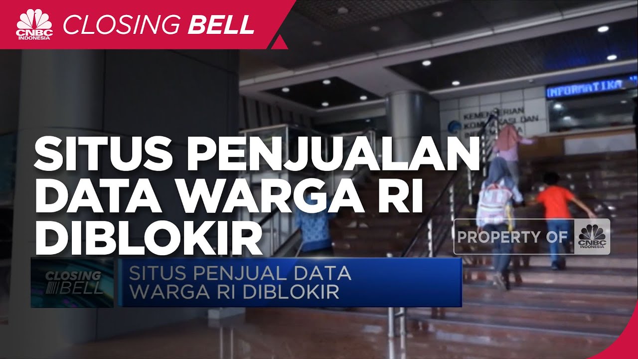 Situs Penjual Data Warga Indonesia Diblokir - YouTube