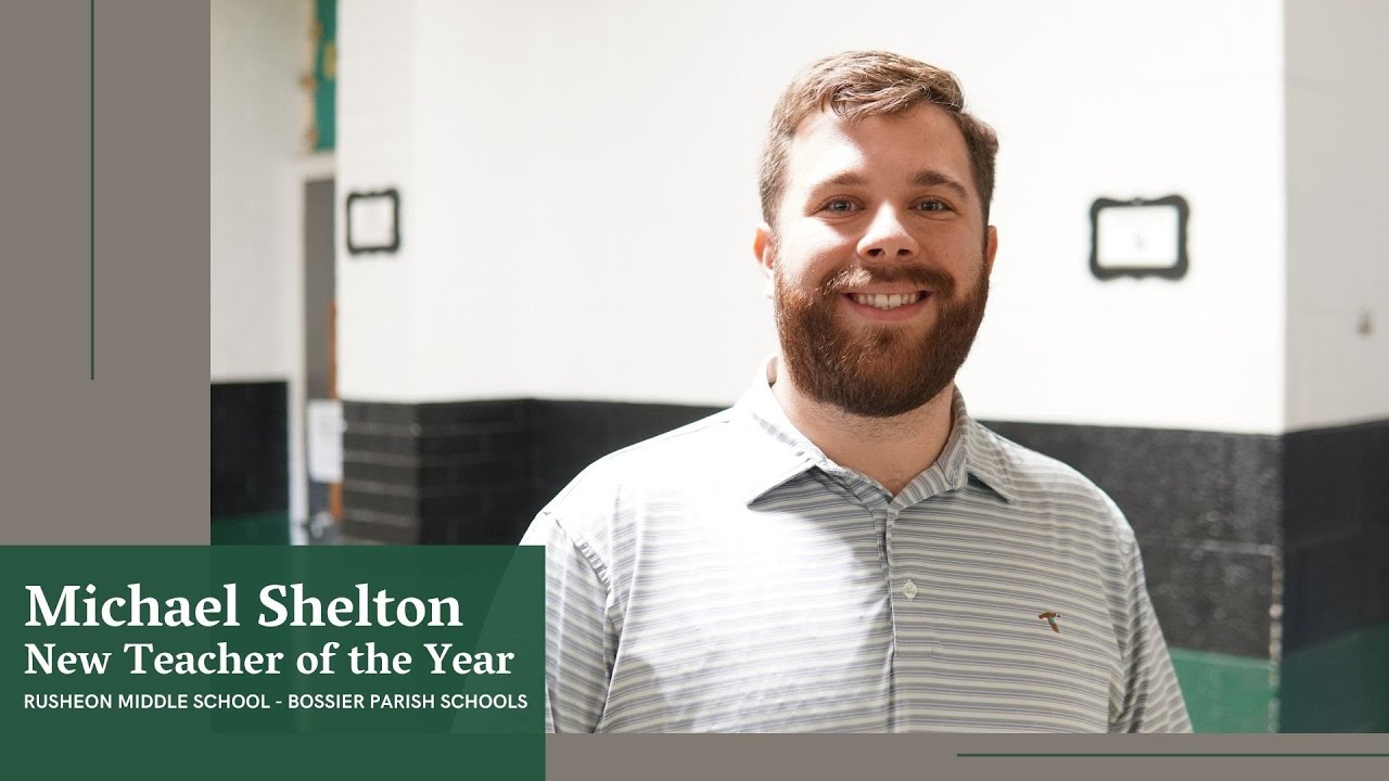 Michael Shelton // New Teacher of the Year // Rusheon Middle School ...