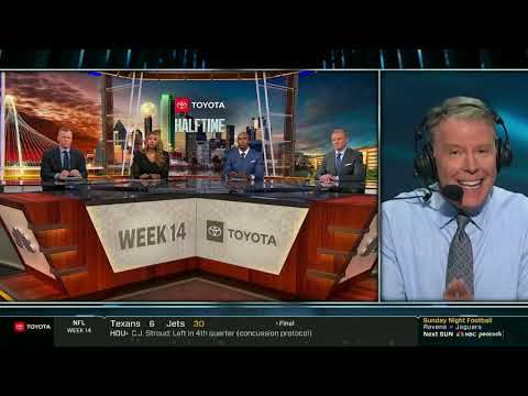 Sunday Night Football l Toyota Halftime Report (2023 Week 14 - Eagles ...
