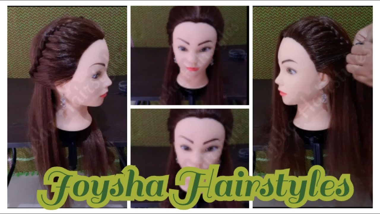 Front Hairstyle | Wedding Hairstyle | Reception Hairstyle | Party ...