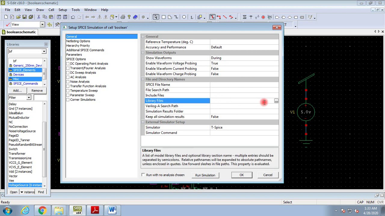 Part 3: Simulation using tanner eda tool to realize the Boolean ...