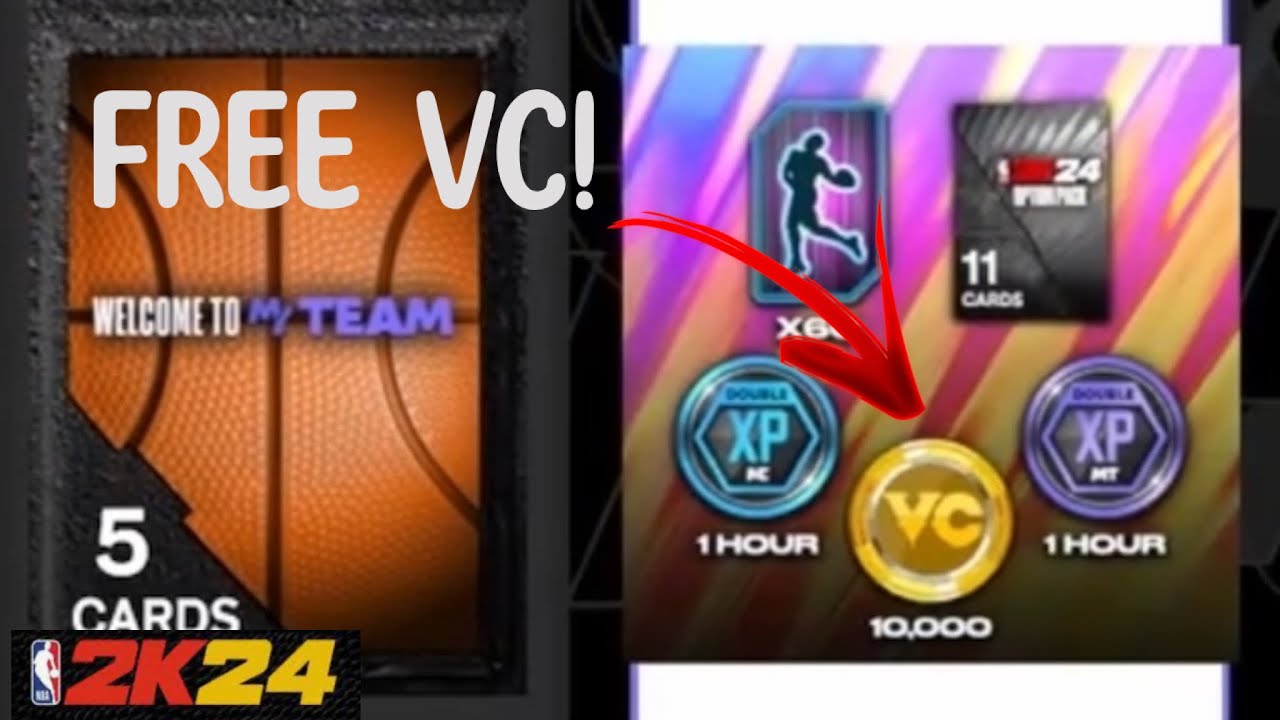 HOW TO GET 10,000 VC FOR *FREE* WITH OTHER REWARDS IN NBA 2K24! - YouTube