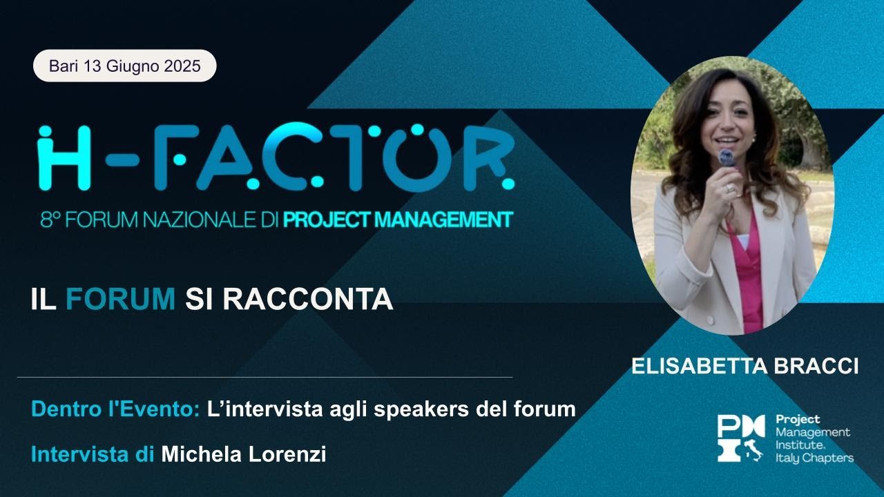 Elisabetta Bracci ci racconta il suo intervento al forum - YouTube