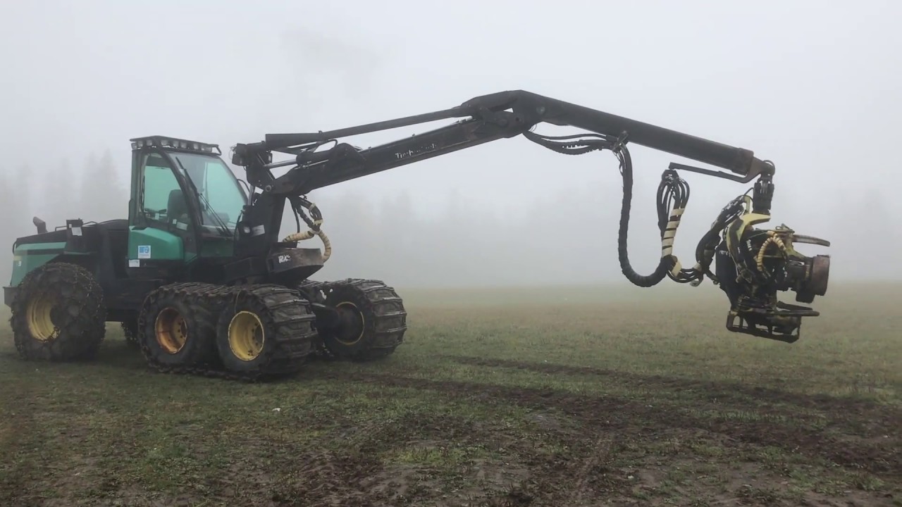 Köp Skördare Timberjack 1270B på klaravik.se - YouTube