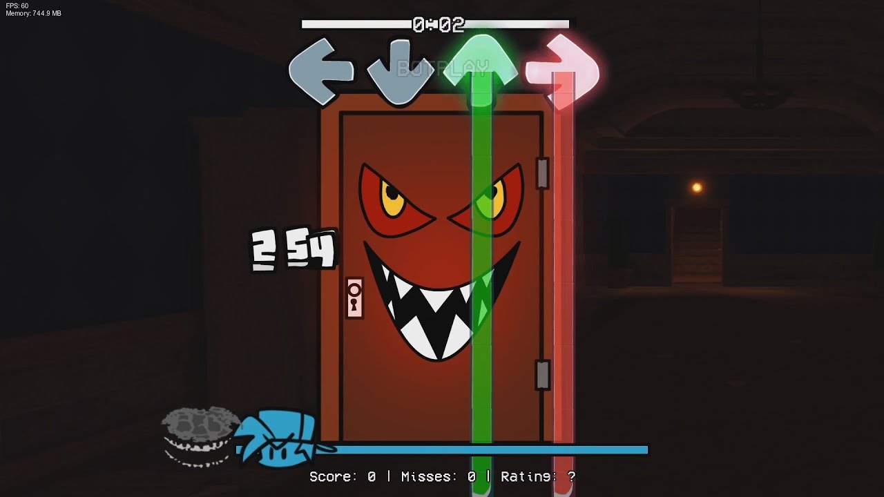 Friday Night Funkin' VS DOORS | New Version - (FNF Mod/Hard) - YouTube