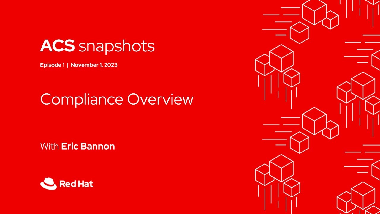 Navigating ACS Compliance Dashboard: Key Insights with Eric Bannon ...