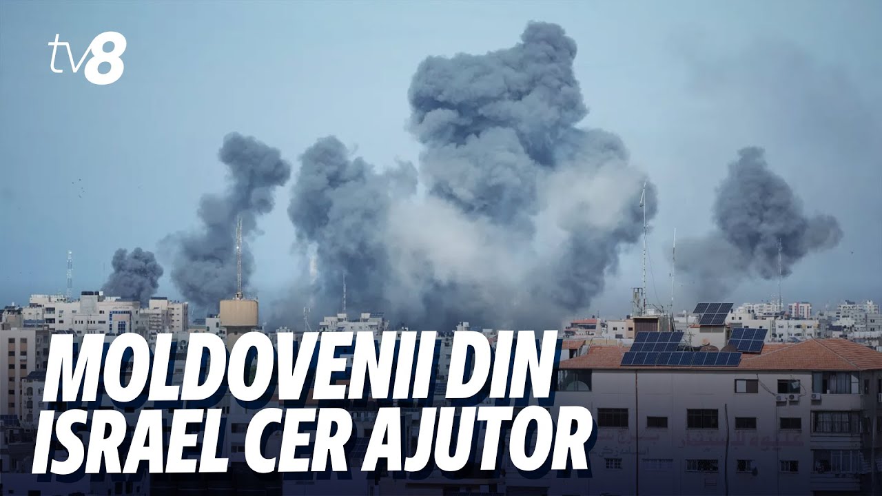 Moldovenii din Israel cer ajutor. 13 mii de cetățeni moldoveni se află ...