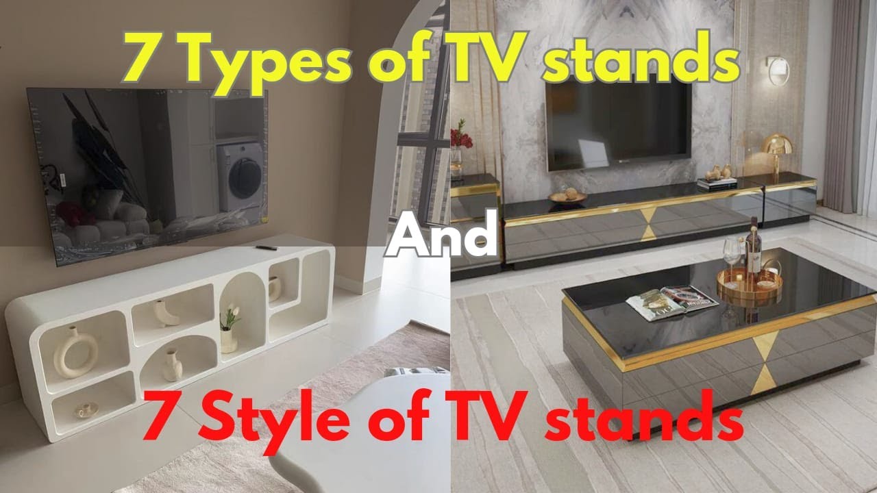 7 different Types and 7 different Styles of TV stand units #tvstand ...