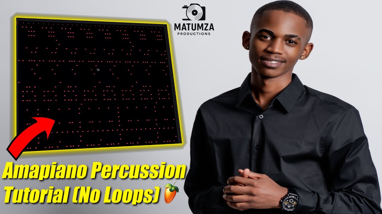 How To Make Amapiano Drum Patterns Without Using Any Loops | Beginner ...
