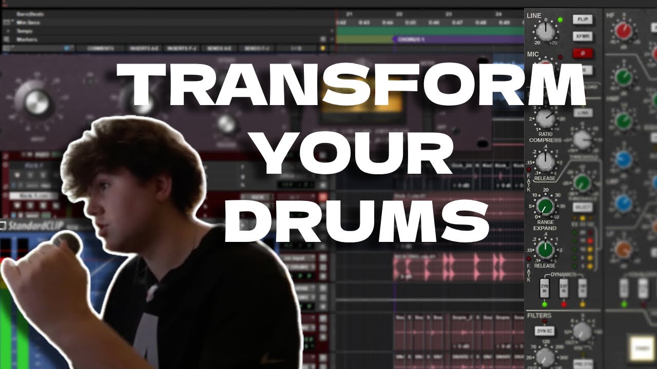 How To Mix Drums Like A Pro - YouTube