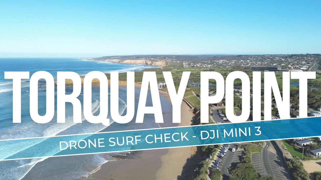 Torquay point surf - DJI Mini 3 - YouTube