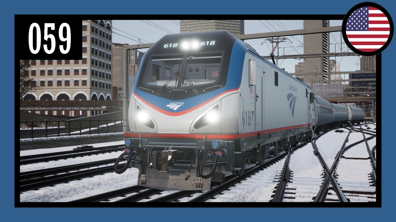 [059] - [Boston Sprinter] : Amtrak N.R. 175 - Boston South Station → ...