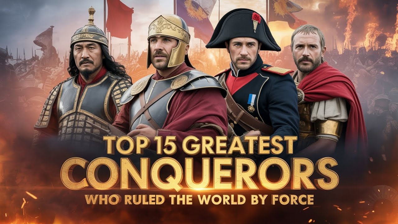 Top 15 Greatest Conquerors of All Time - YouTube
