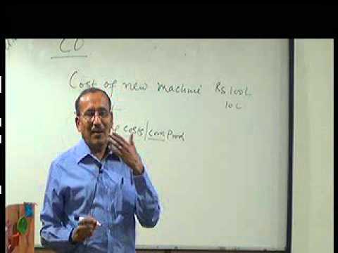Guest lecture on “Capital Budgeting- Conceptual Framework" by Prof. P.K ...