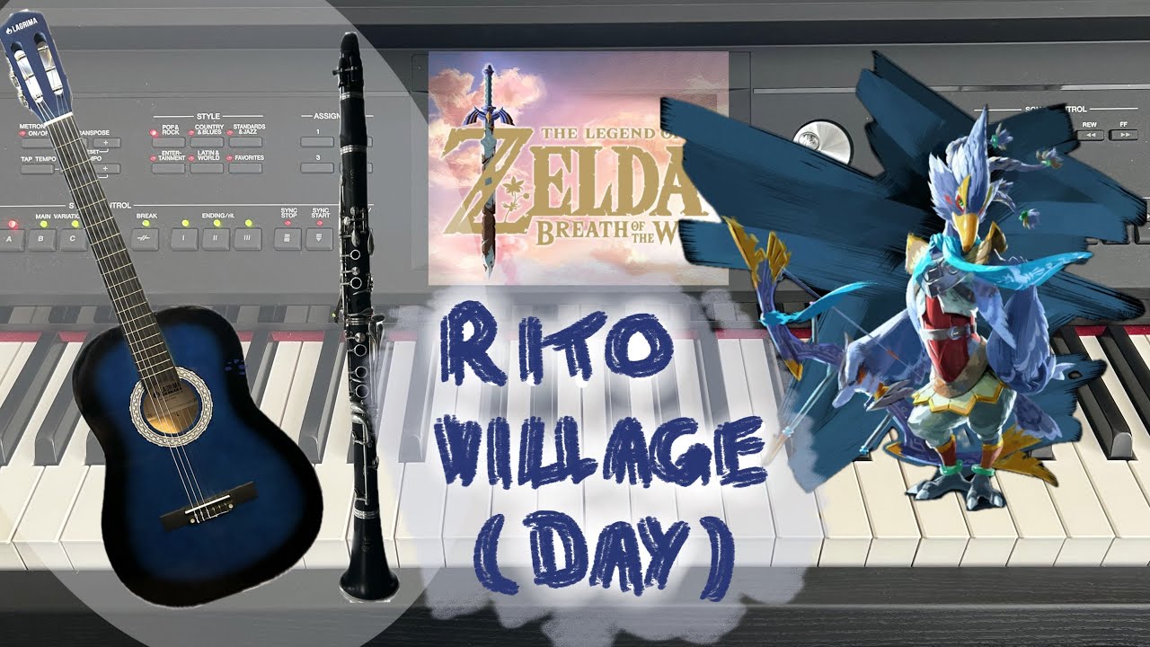 Rito Village (Day) - The Legend of Zelda: Breath of the Wild | Piano ...
