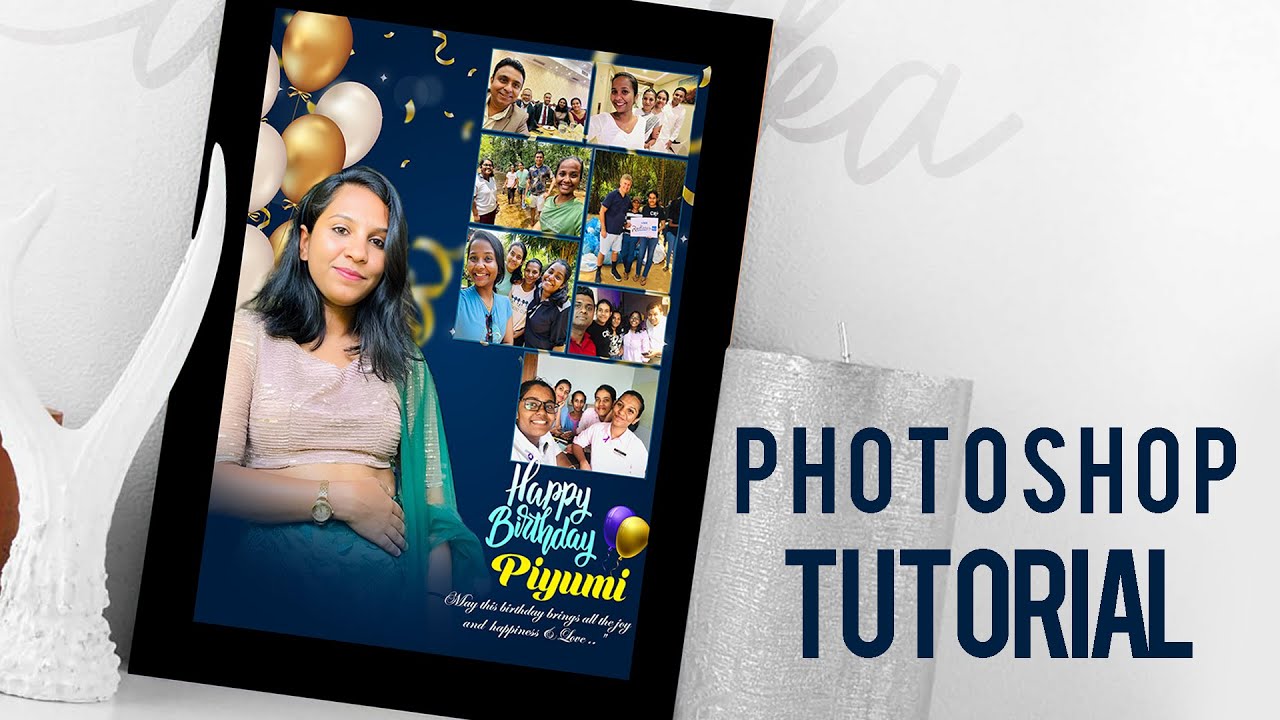 CRAETING A PHOTOPRINT DESIGN USING ADOBE PHOTOSHOP - YouTube