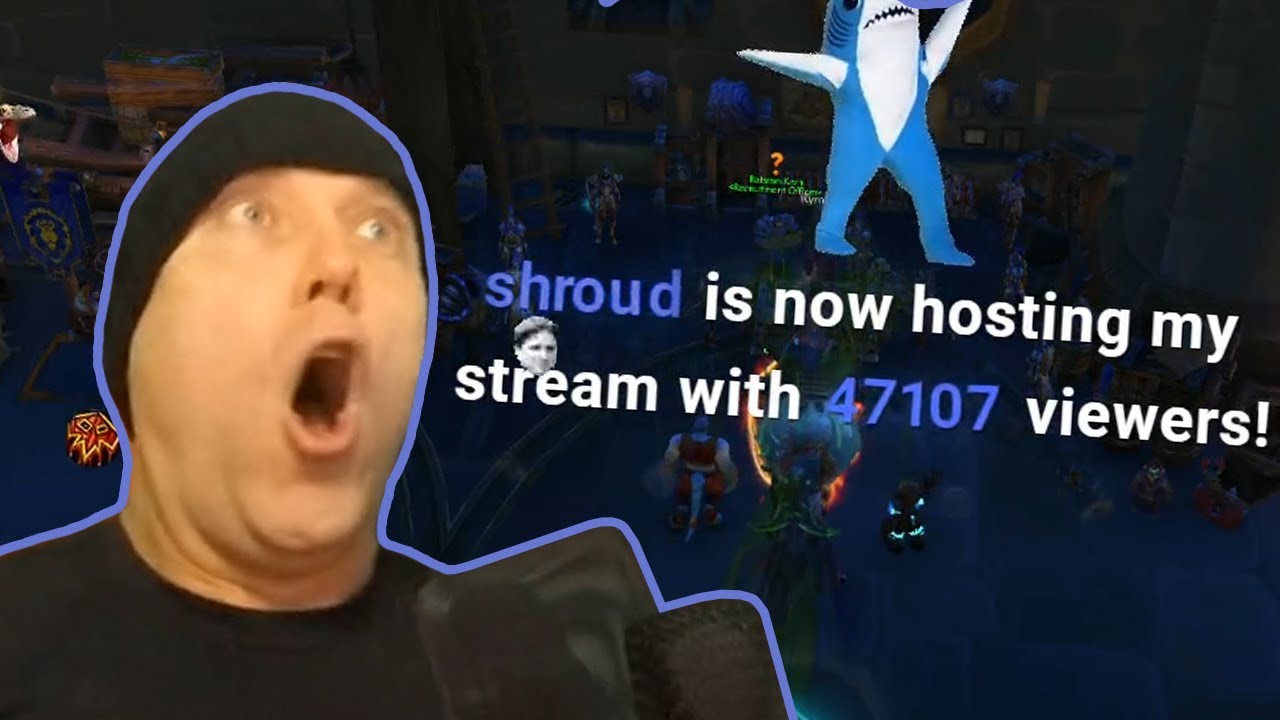 Swifty Reacts to HUGE HOST from Shroud During Live Stream - YouTube