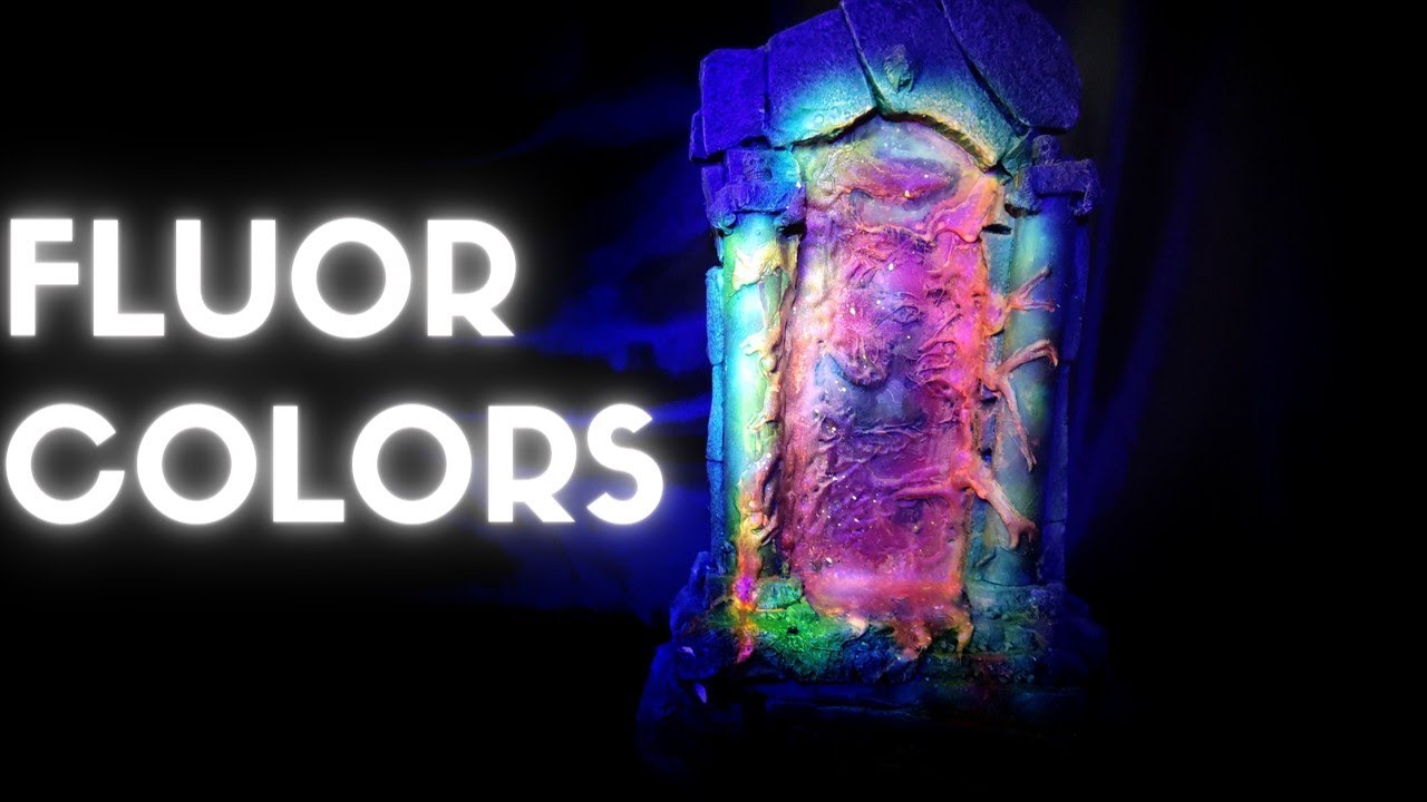 FLUOR COLORS BY GREENSTUFFWORLD @greenstuffworld - YouTube