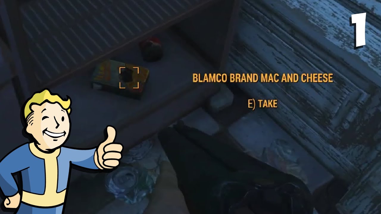 BLAMCO BRAND MAC AND CHEESE || Fallout 4 - Episode 1 - YouTube